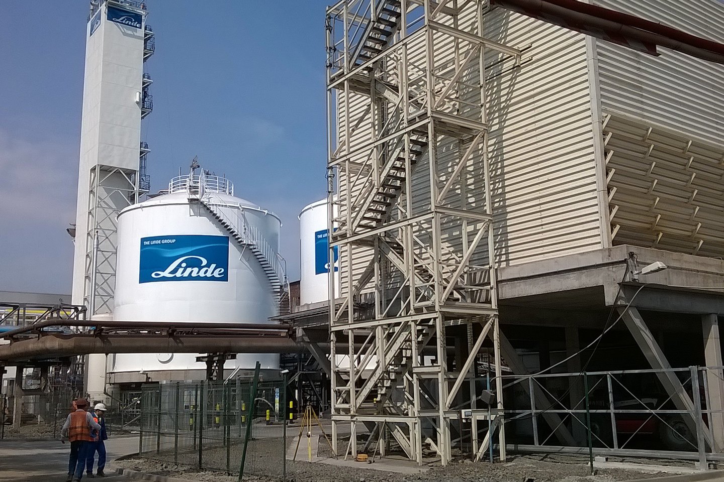 2013 - 2015 “Air distribution station Air Separation Unit (ASU)" Linde ...